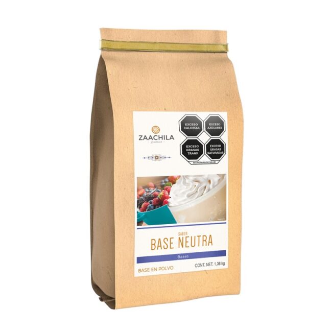 BASE NEUTRA - BASE FRAPPÉS ZAACHILA GOURMET BASES - BARISTA SHOP ...